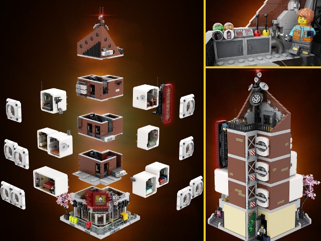 [CAPSULE TOWER HOTEL] [BrickLink]
