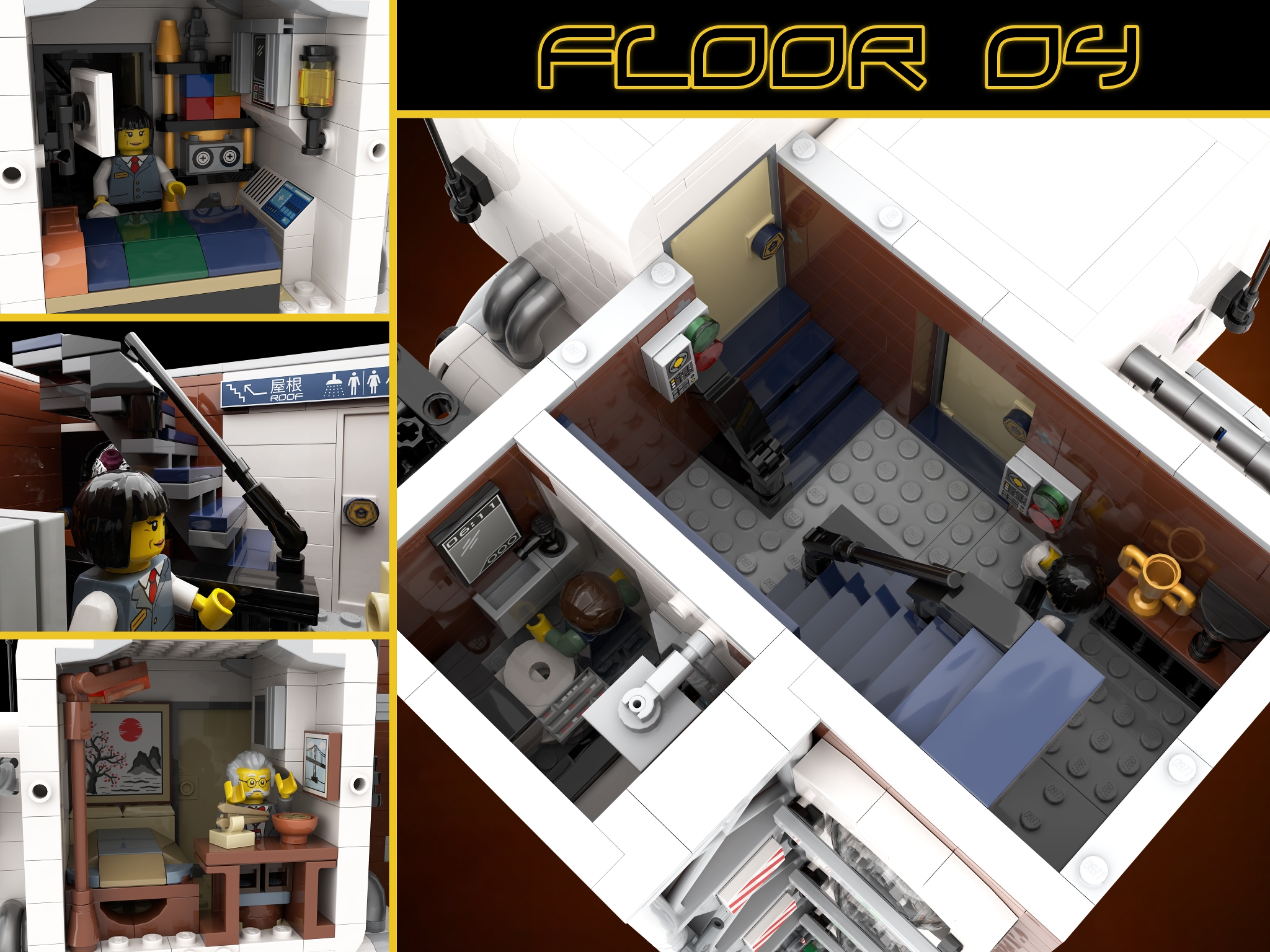 [CAPSULE TOWER HOTEL] [BrickLink]