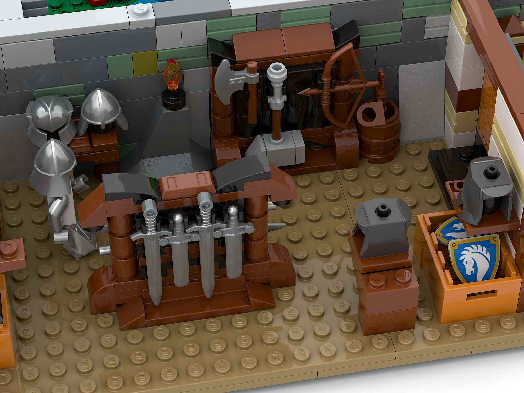 [The Castle Gate] [BrickLink]