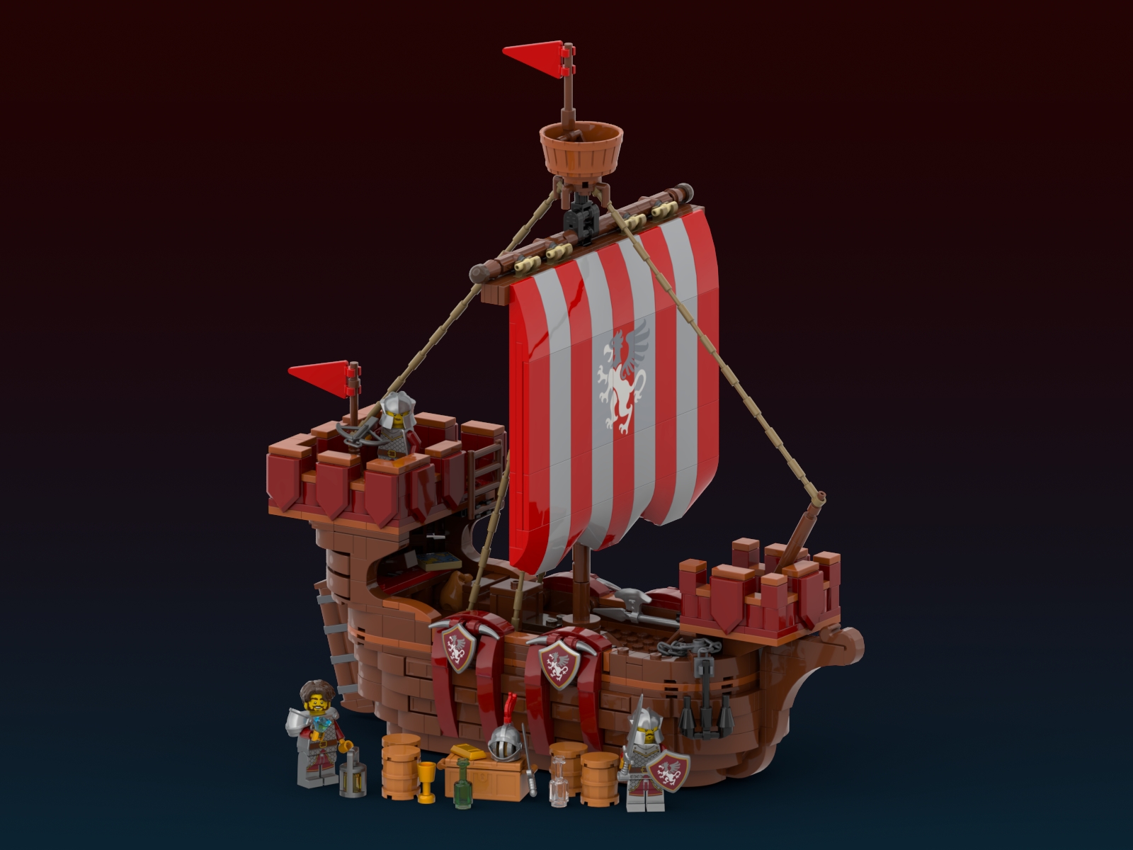 [Medieval Cog] [BrickLink]