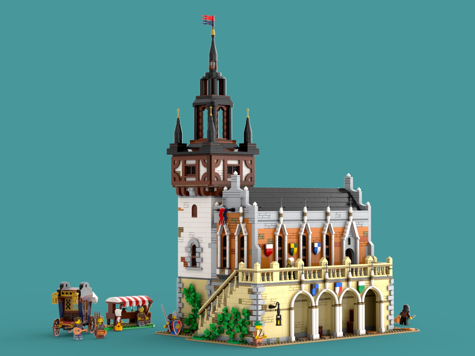 [Medieval Town Hall] [BrickLink]