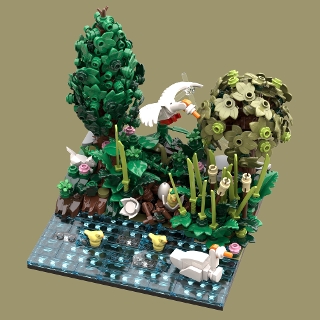 SPIKE Prime Advanced Driving Base from BrickLink Studio [BrickLink]