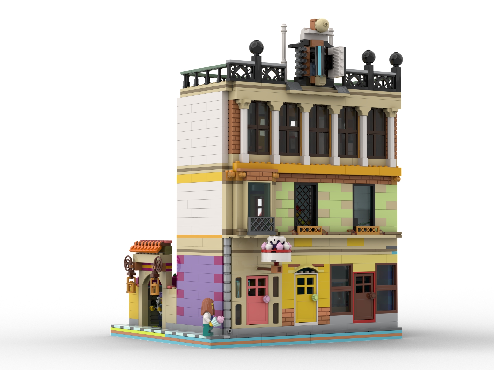 [Printing House and Cake Shop] [BrickLink]