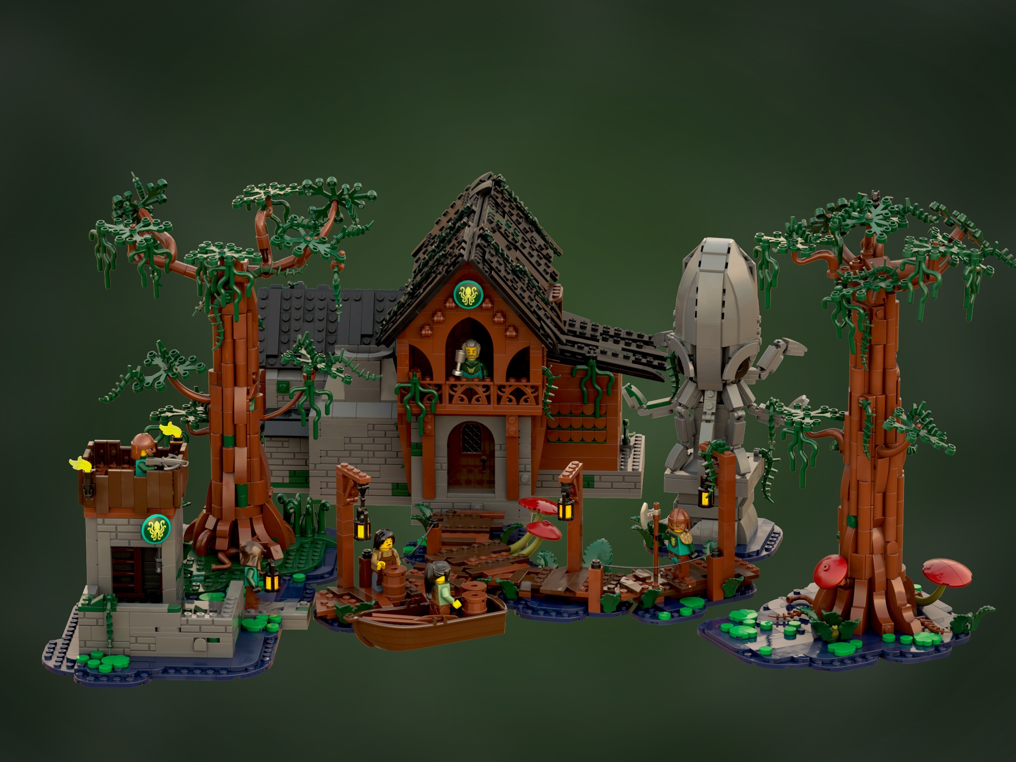 [The Swamp Outpost] [BrickLink]
