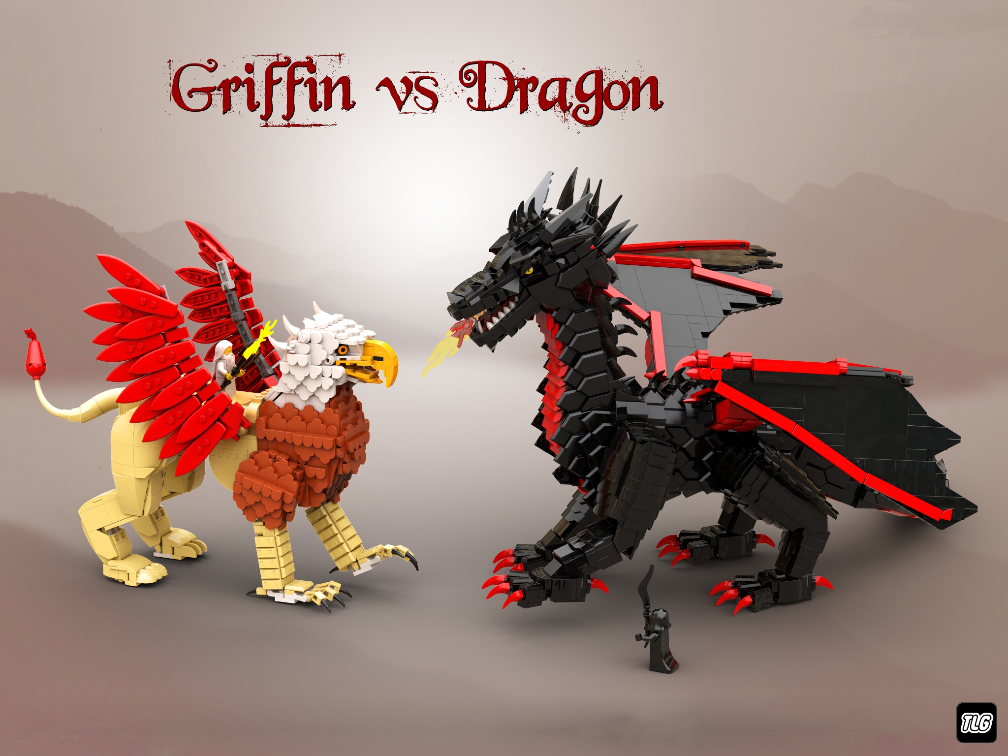 [Griffin vs Dragon] [BrickLink]