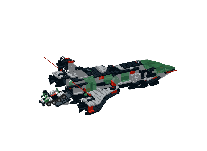 Spaceship from BrickLink Studio [BrickLink]