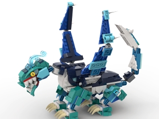 SPIKE Prime Advanced Driving Base from BrickLink Studio [BrickLink]