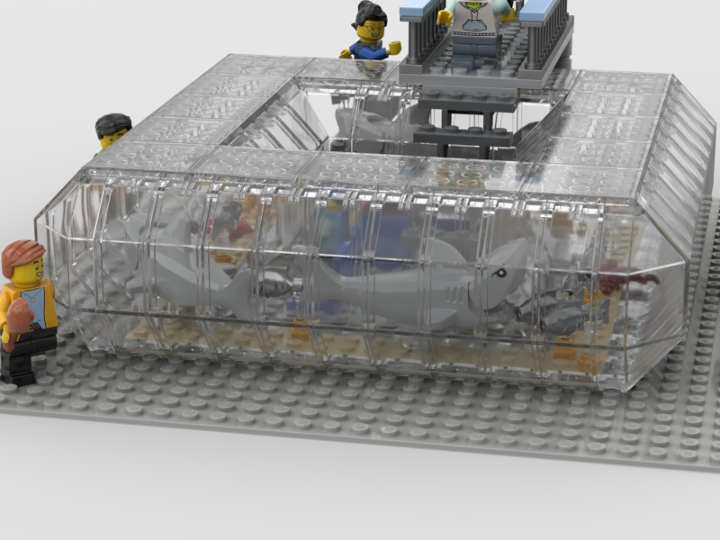 round shark tank from BrickLink Studio [BrickLink]