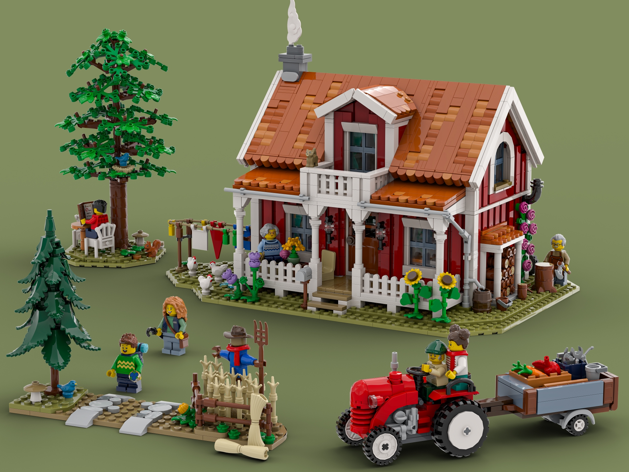 [Countryside Farmhouse] [BrickLink]