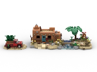 SPIKE Prime Advanced Driving Base from BrickLink Studio [BrickLink]