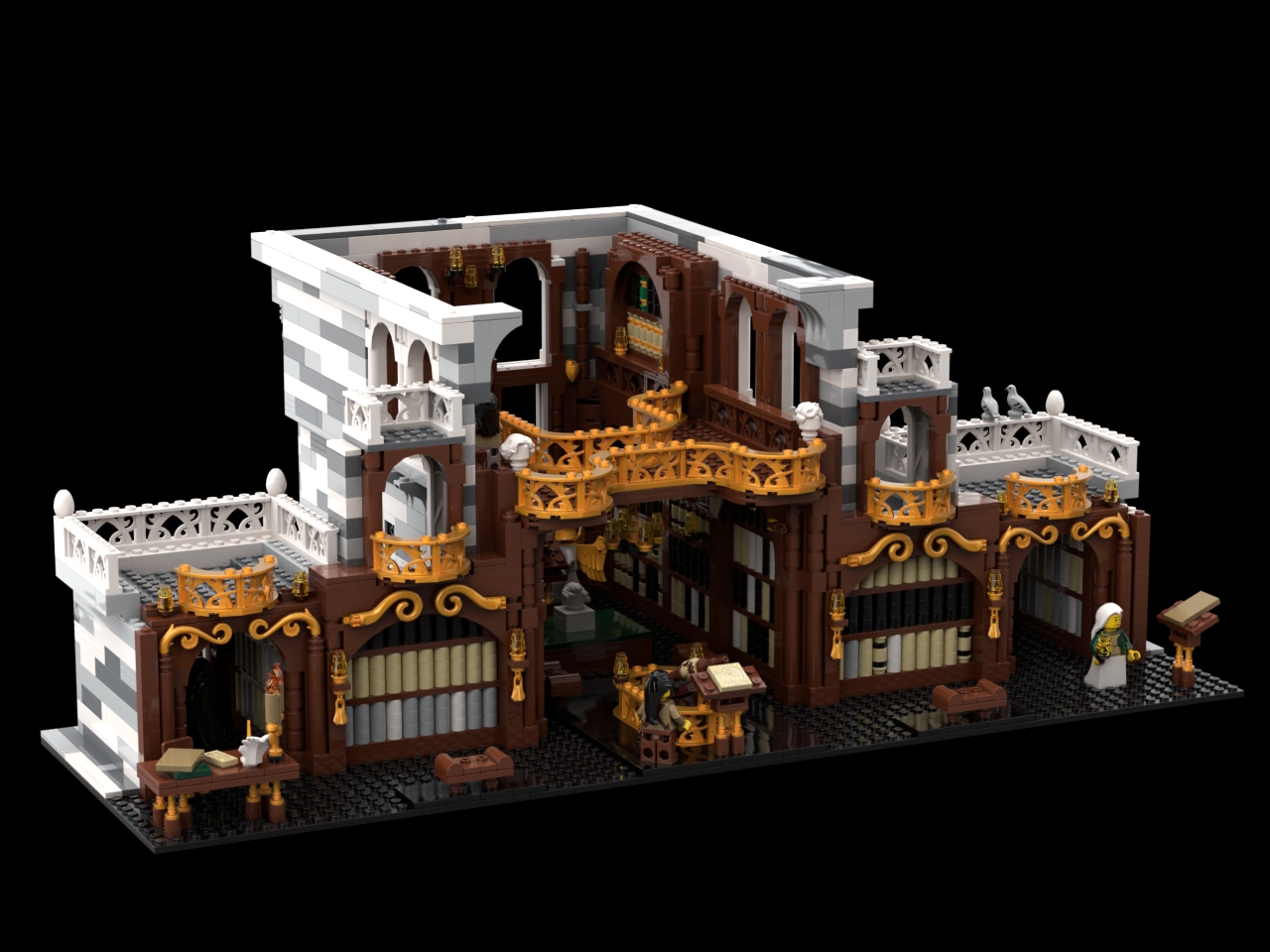 [Renaissance Library] [BrickLink]