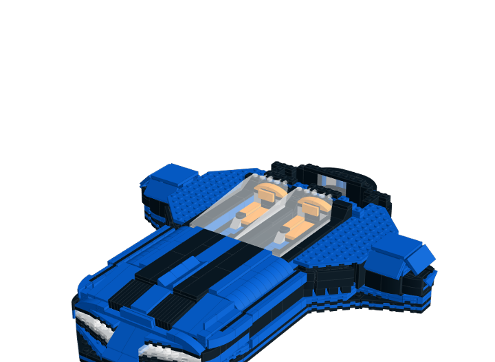 BLUE SHIP from BrickLink Studio [BrickLink]