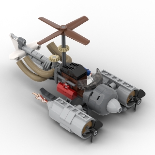 SPIKE Prime Advanced Driving Base from BrickLink Studio [BrickLink]