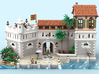 SPIKE Prime Advanced Driving Base from BrickLink Studio [BrickLink]