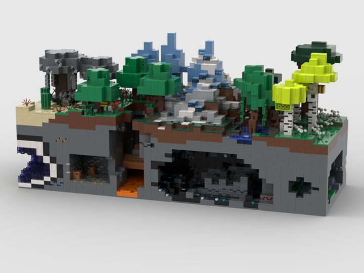 MINECRAFT CHUNK from BrickLink Studio [BrickLink]
