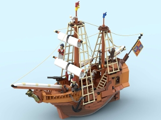 SPIKE Prime Advanced Driving Base from BrickLink Studio [BrickLink]