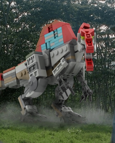 ASSET 87 / Spinosaurus from BrickLink Studio [BrickLink]