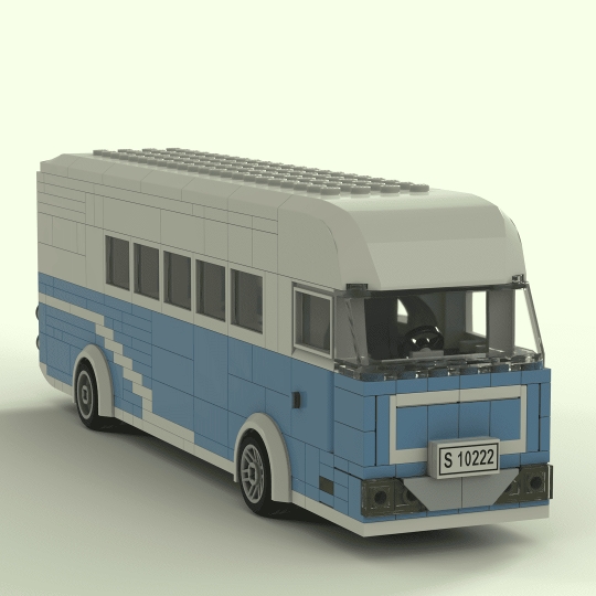 Camper Bus from BrickLink Studio [BrickLink]