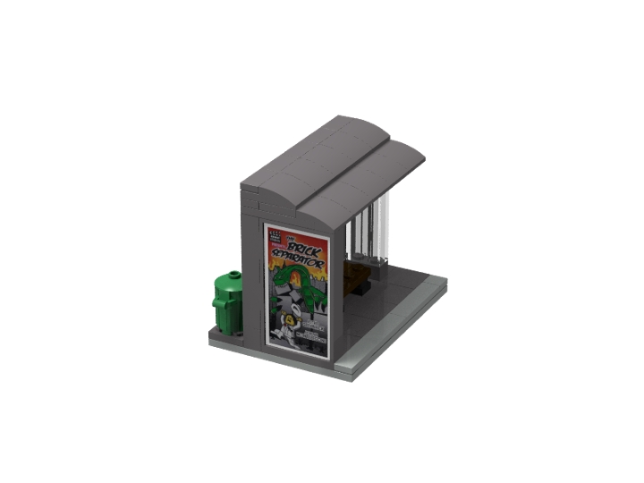 Bus Stop from BrickLink Studio [BrickLink]