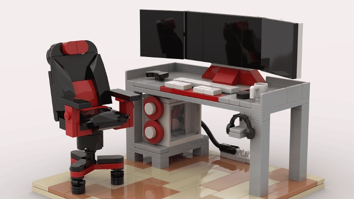 Gaming Zone from BrickLink Studio [BrickLink]