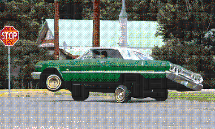 lowrider from BrickLink Studio [BrickLink]