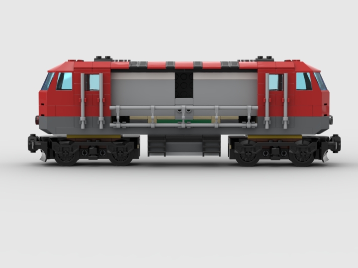 PoweredUp Modification Heavy Haul Engine 60098 from BrickLink Studio ...