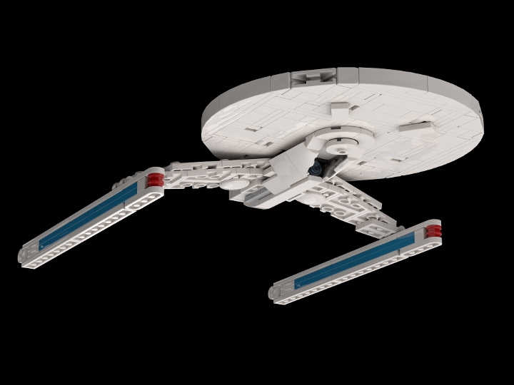 Star Trek Centaur Refit Class (USS Resolute) from BrickLink Studio ...