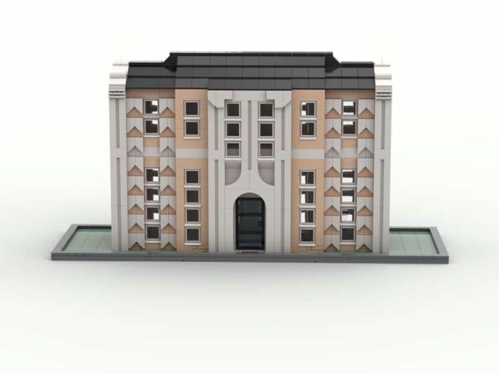 The Casino Hotel from BrickLink Studio [BrickLink]