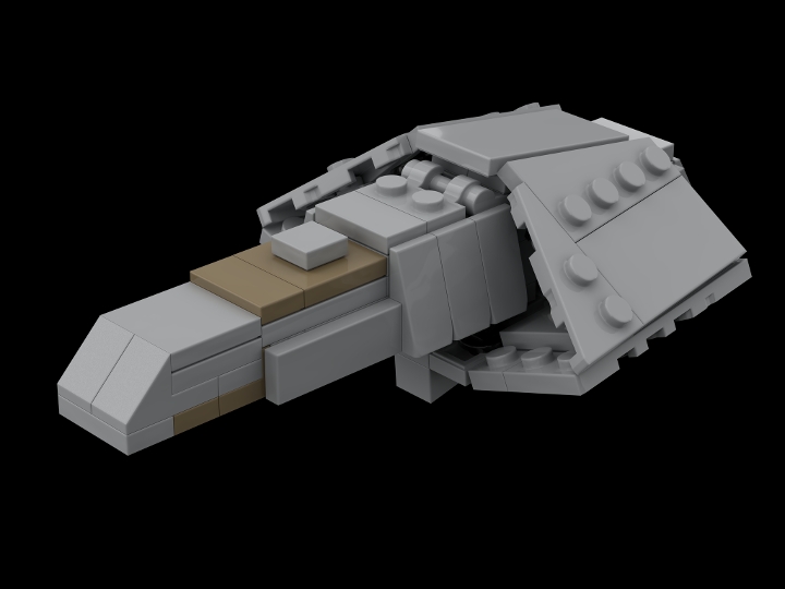 Star Trek Apollo Class (Vulcan Transport T'pau) from BrickLink Studio ...