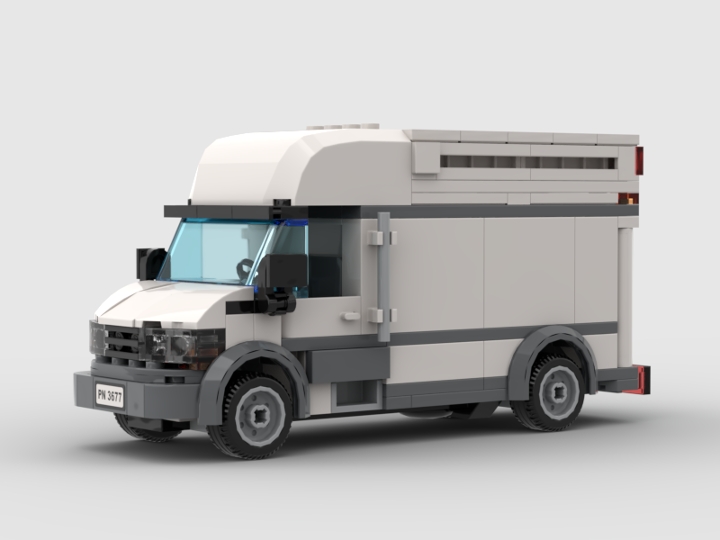 City Van from BrickLink Studio [BrickLink]