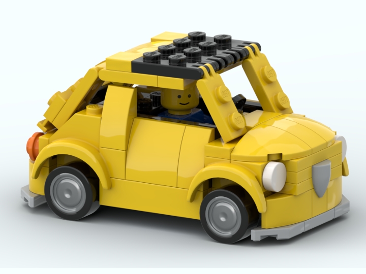 Bubble Car from BrickLink Studio [BrickLink]
