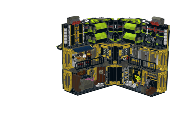 book nook alleyway - Copy from BrickLink Studio [BrickLink]