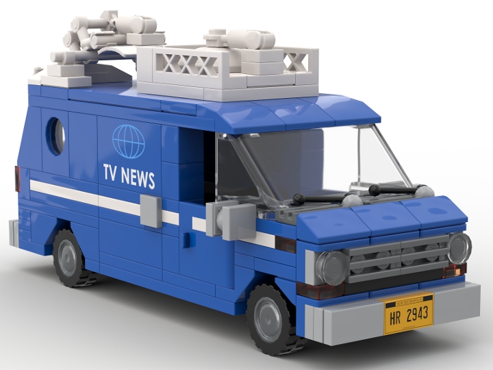 News Van from BrickLink Studio [BrickLink]