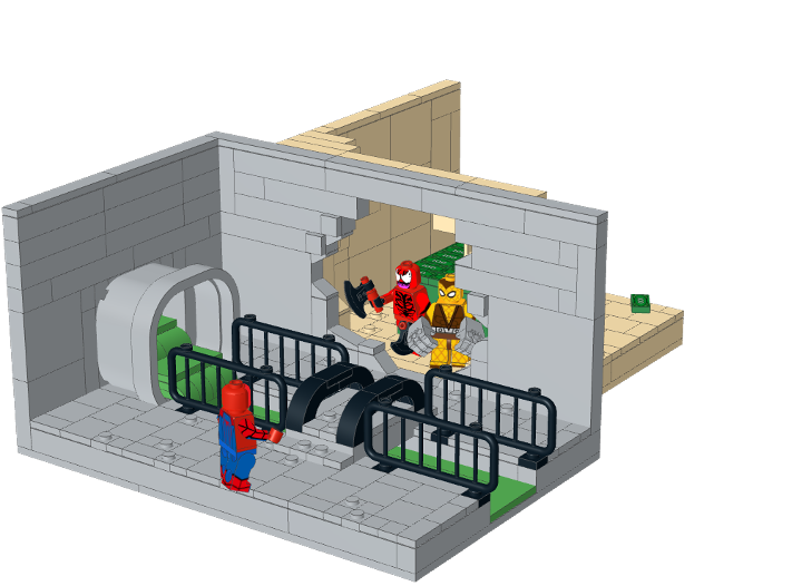 Shocker and Carnages Rampage from BrickLink Studio [BrickLink]