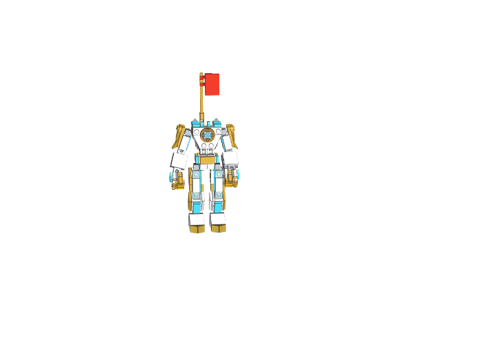 Zane's EVO mech upgrade from BrickLink Studio [BrickLink]