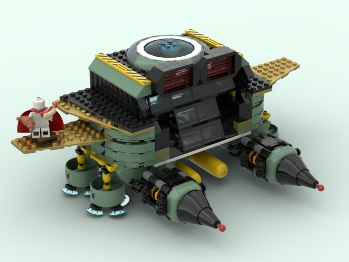 Weapon ship from BrickLink Studio [BrickLink]