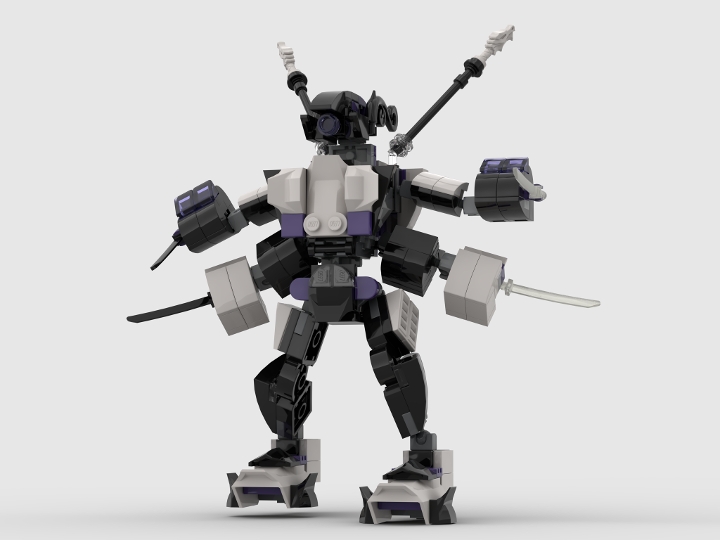 ONI Bone Mech from BrickLink Studio [BrickLink]