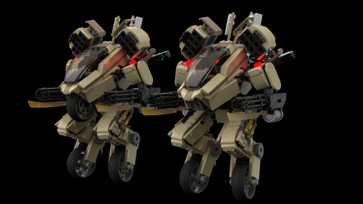 Sora mech (Heavy Edition) from BrickLink Studio [BrickLink]