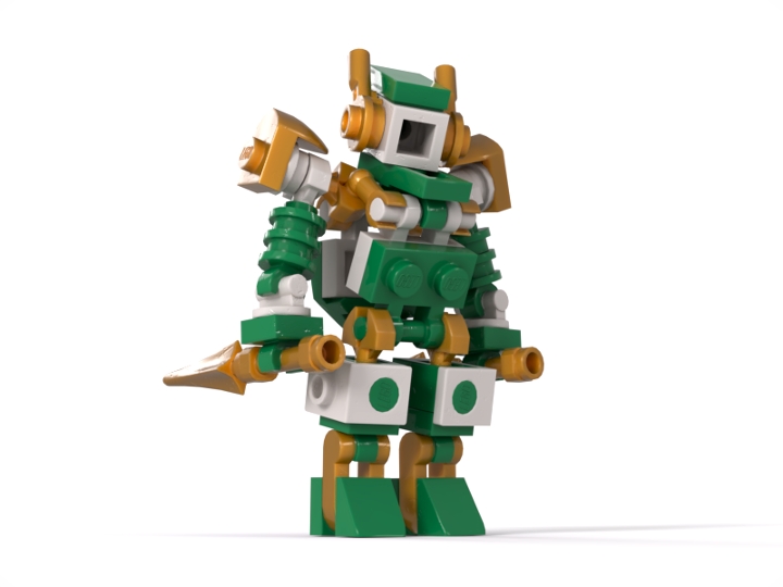 Lloyd's Micro Battle Mech from BrickLink Studio [BrickLink]