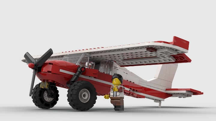 BUSH PLANE from BrickLink Studio [BrickLink]