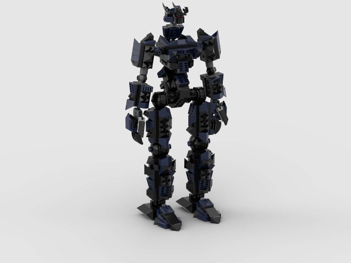 Noks Titan mech from BrickLink Studio [BrickLink]