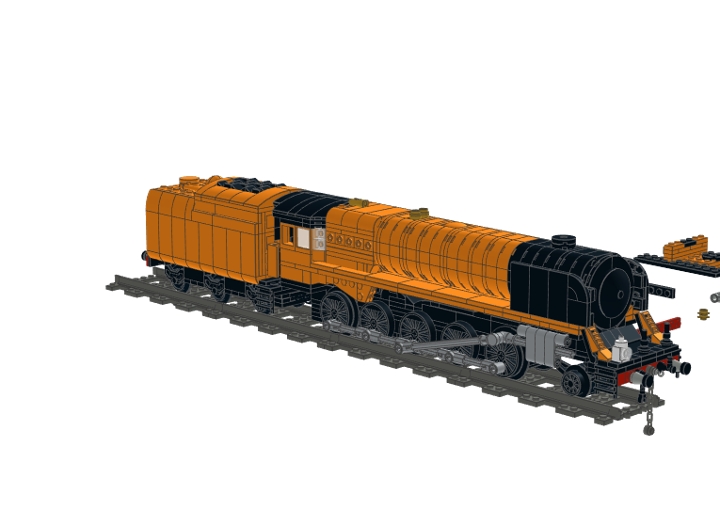 BR Standard Class 9F from BrickLink Studio [BrickLink]