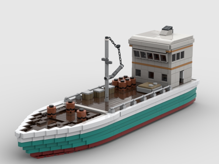 Commercial Ship from BrickLink Studio [BrickLink]