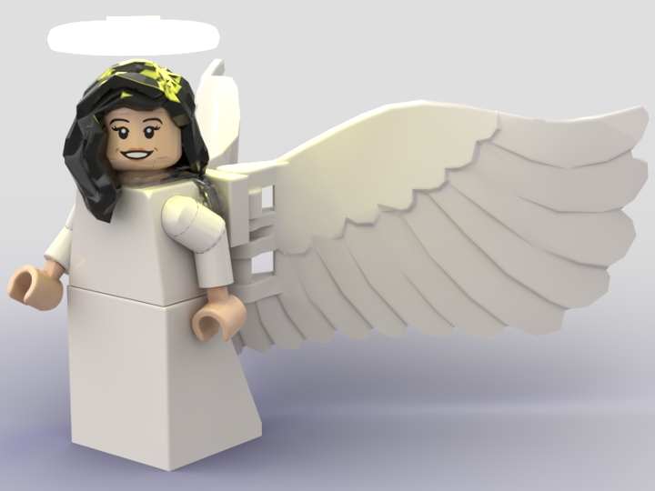 Michael the angel from BrickLink Studio [BrickLink]