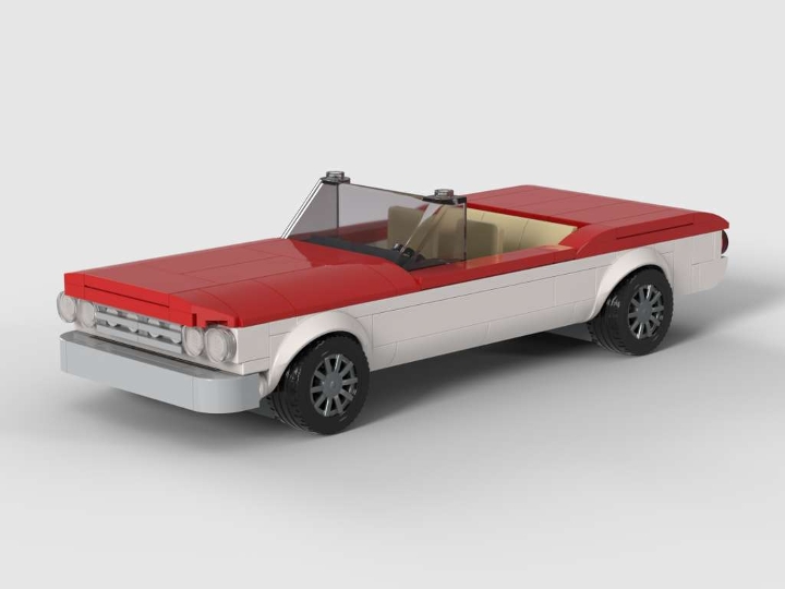 a_red_cabrio_2 from BrickLink Studio [BrickLink]