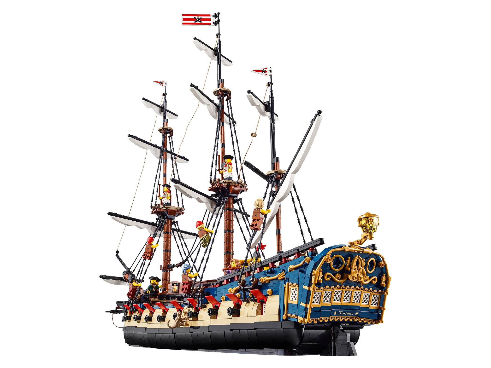[Privateer Frigate Fortuna] [BrickLink]