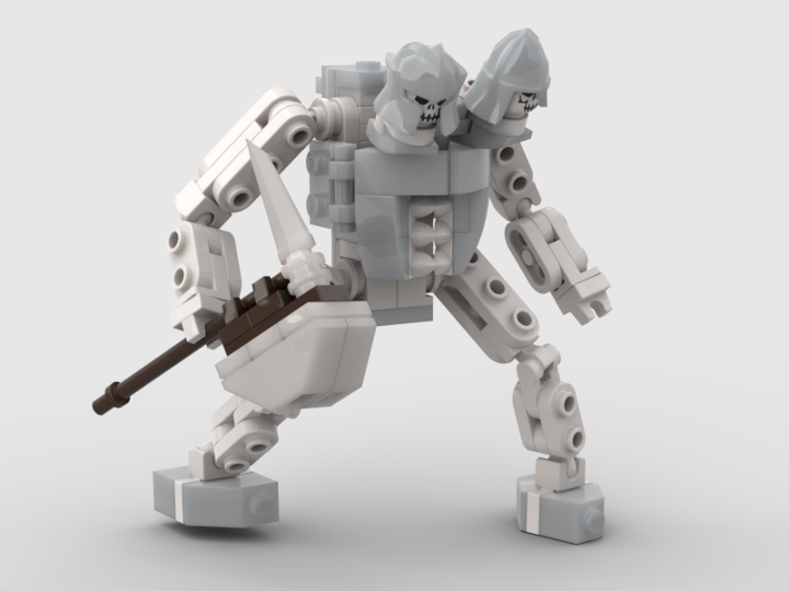 Skeleton Guardian from BrickLink Studio [BrickLink]
