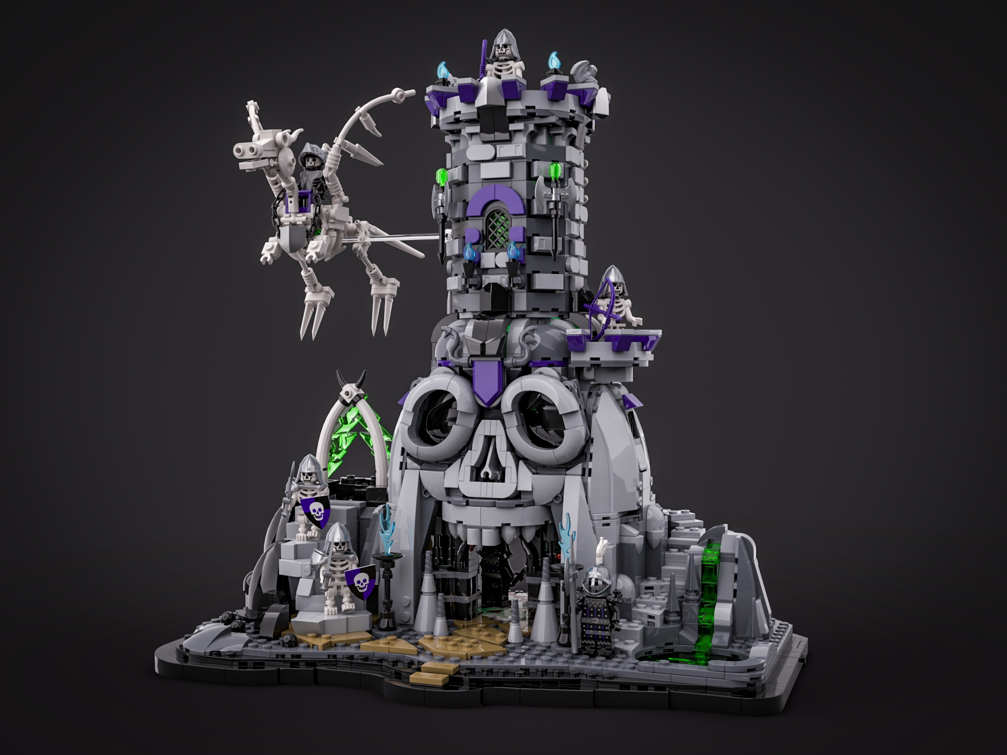 [Skeleton Fortress] [BrickLink]