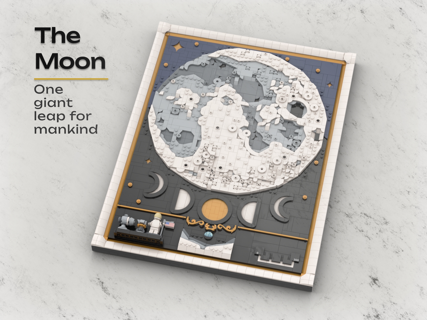 [The Moon: One Giant Leap for Mankind] [BrickLink]
