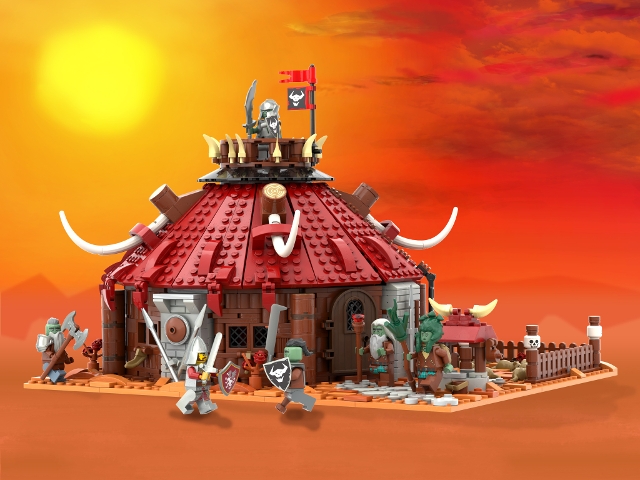[Orcs hut - Guarded cottage] [BrickLink]